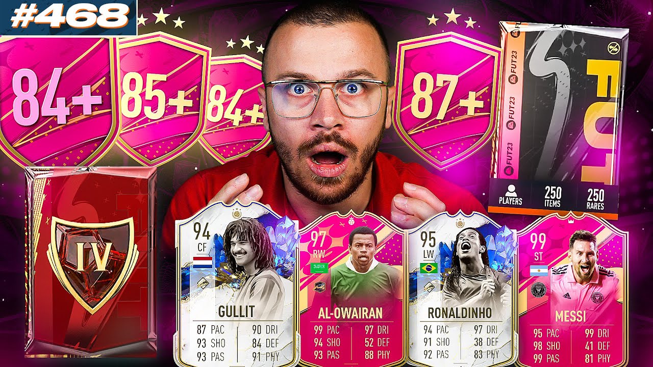 I Packed My First TOTY + Insane FUTTIES in My FUT CHAMPS Rewards | 84+ x30 Upgrade | 84+x10 | 85 ...