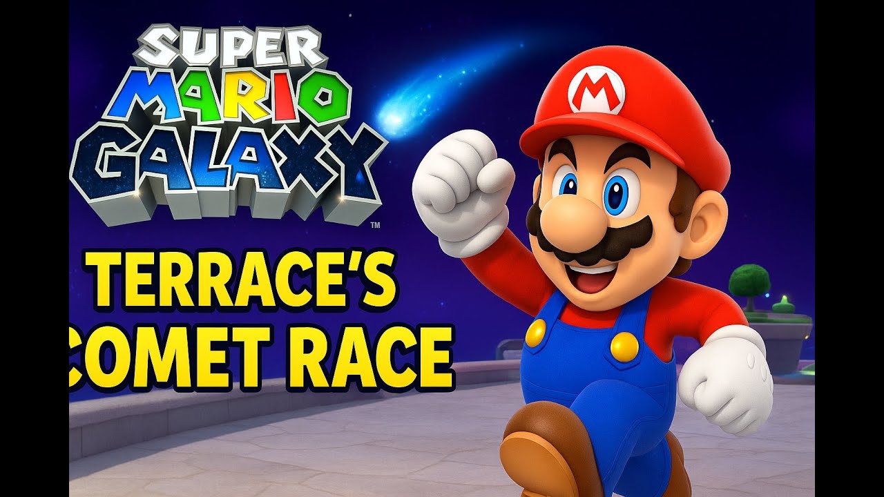 MARIO MEETS HIS DARK SIDE "Super Mario Galaxy (Terrace's Comet Race ...