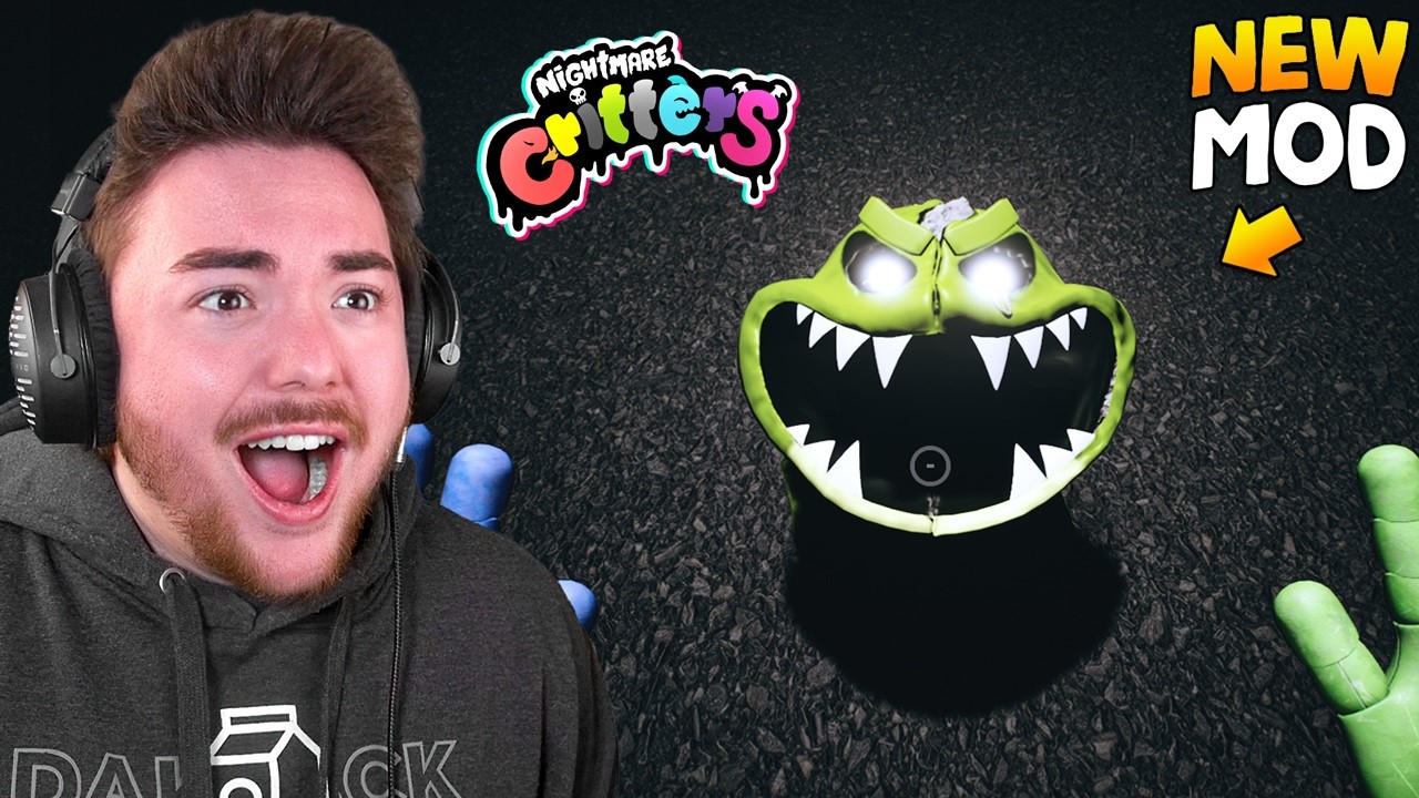 NIGHTMARE CRITTERS MOD!!! | Poppy Playtime Chapter 3 (Mods) - YouTube