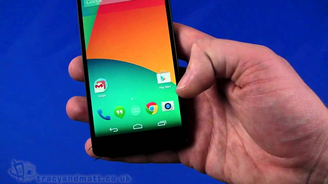 LG Google Nexus 5 unboxing and hands-on video - YouTube