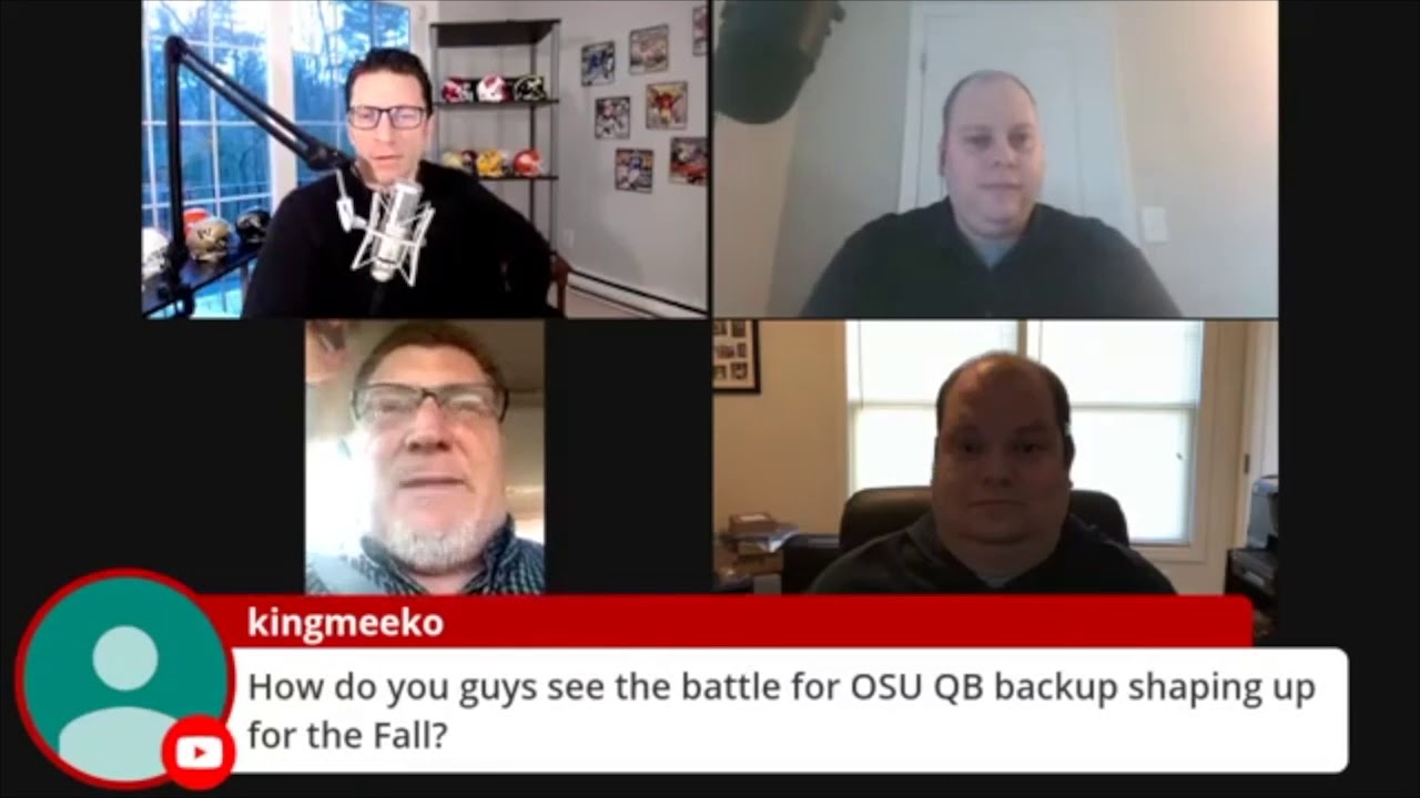 Ohio State Buckeyes Backup Quarterback Battle / Jackson Smith-Njigba ...