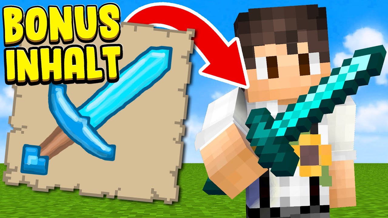 Minecraft, Aber Du Kannst Items Malen (Bonus) - YouTube