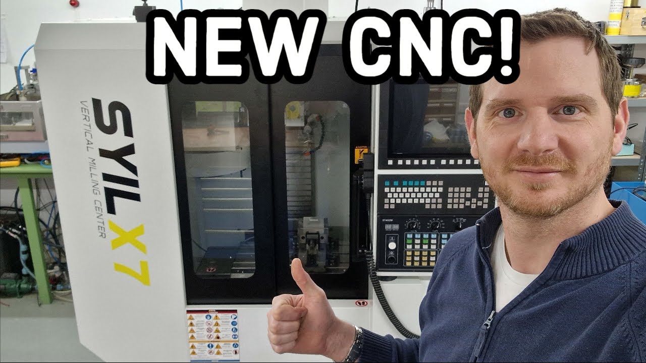 New CNC for the BaxEDM shop - SYIL X7 ! - YouTube