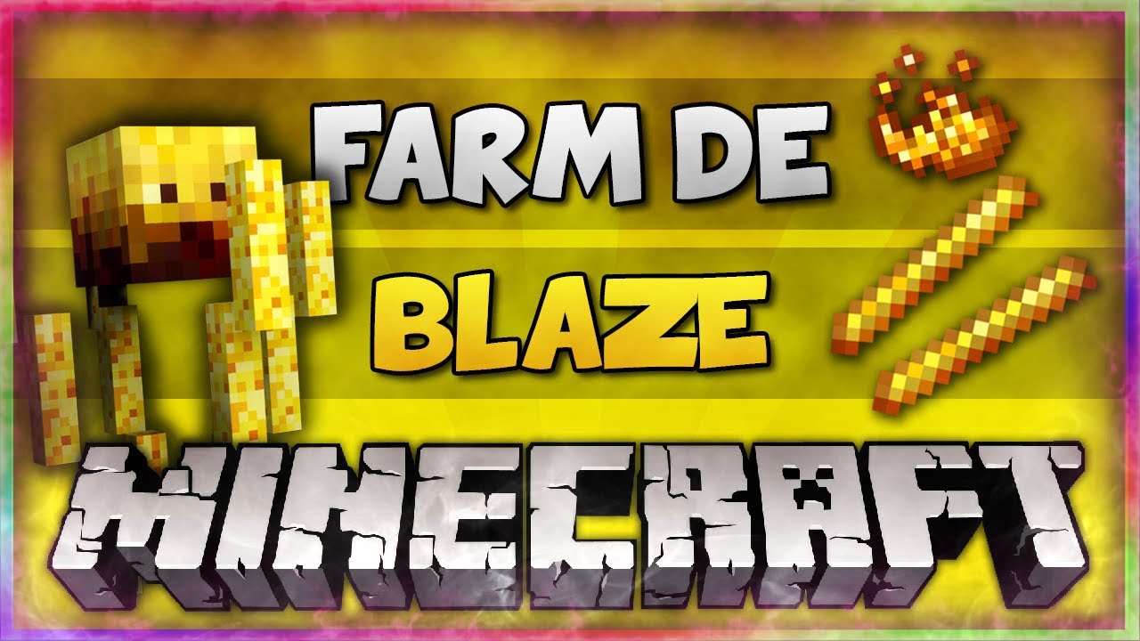 A MELHOR FARM DE BLAZE DO MINECRAFT 1.19 (JAVA E BEDROCK) - YouTube