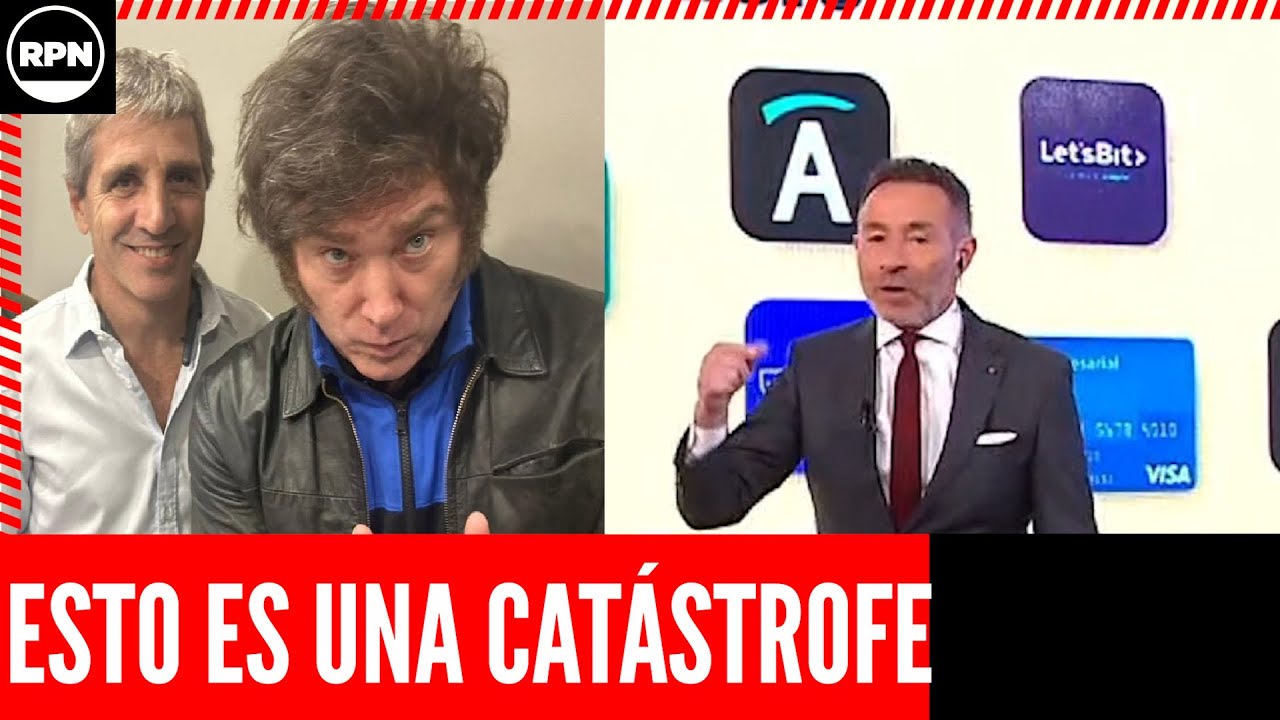 Juan Enrique LE LLENÓ LA cara de dedos a Javier Milei y Caputo ...