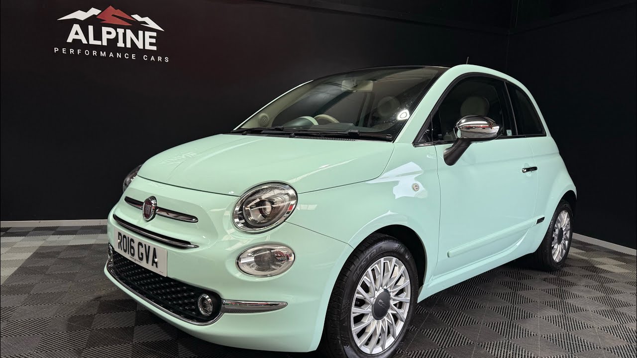 2016 FIAT 500 1.2 FOR SALE @ ALPINE PERFORMANCE CARS - YouTube