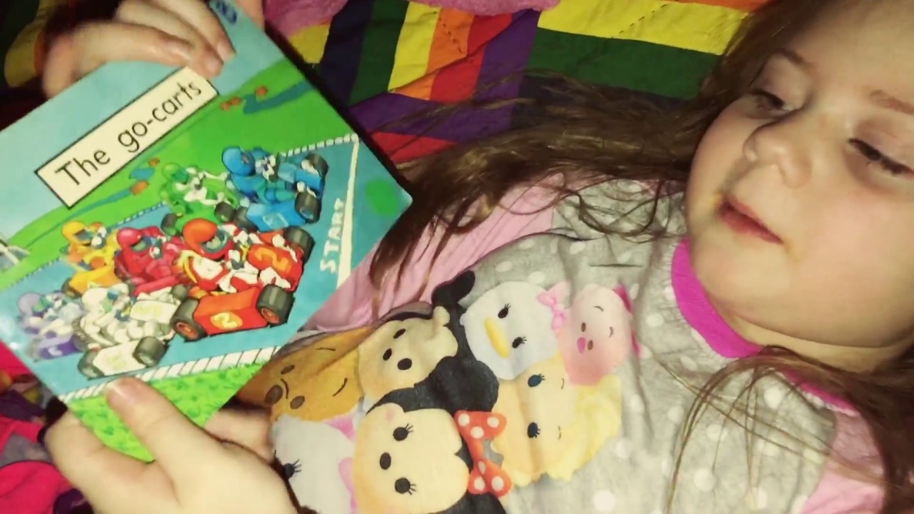ASMR Children's Whisper Reading "The go-carts" - YouTube