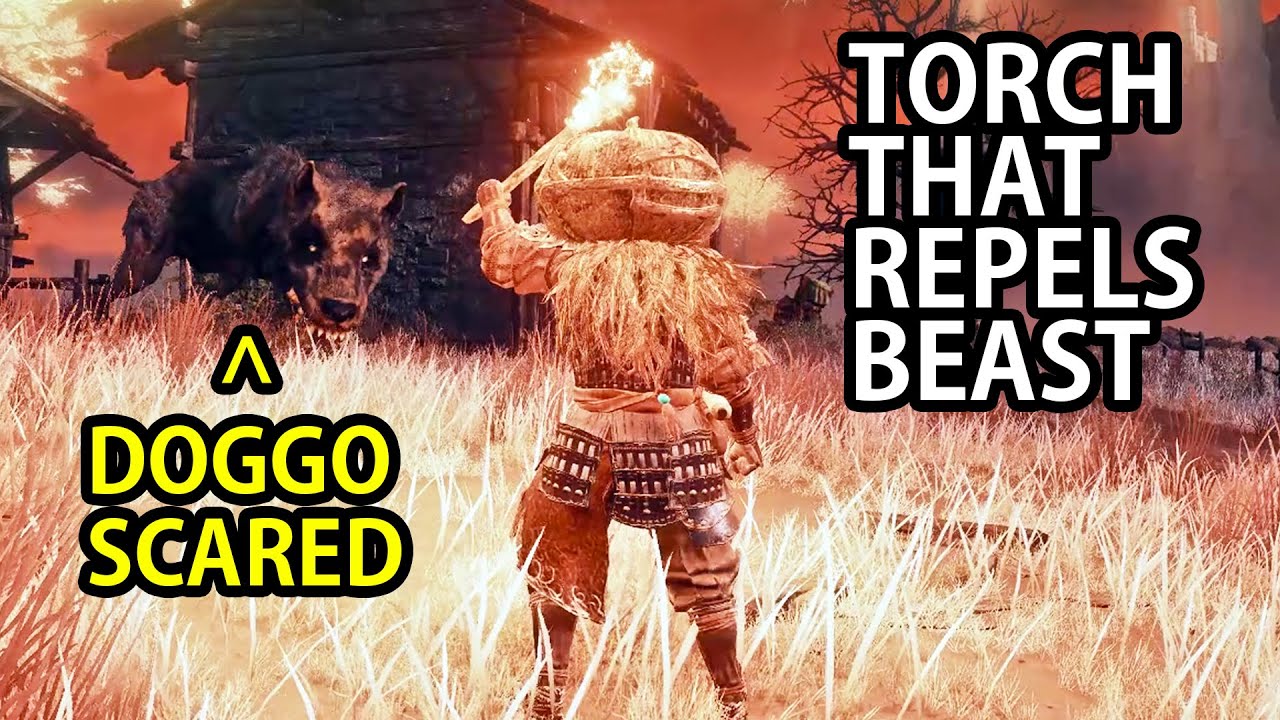 ELDEN RING - REPEL BEAST WITH THIS TORCH BEAST REPELLENT TORCH - YouTube