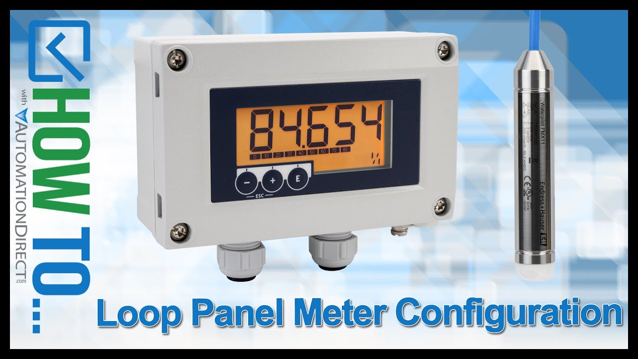 LPM1 Loop Panel Meter Configuration with FMX11Level Sensor from ...