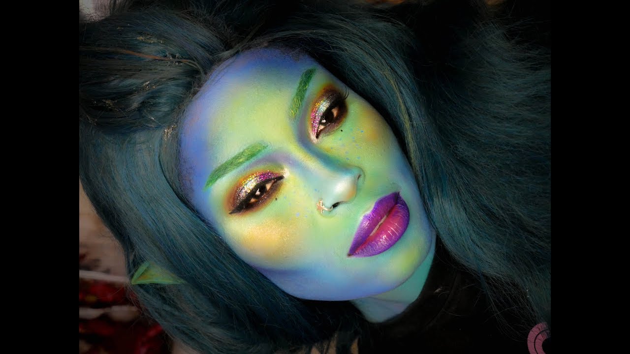 How to make green skin look real - YouTube