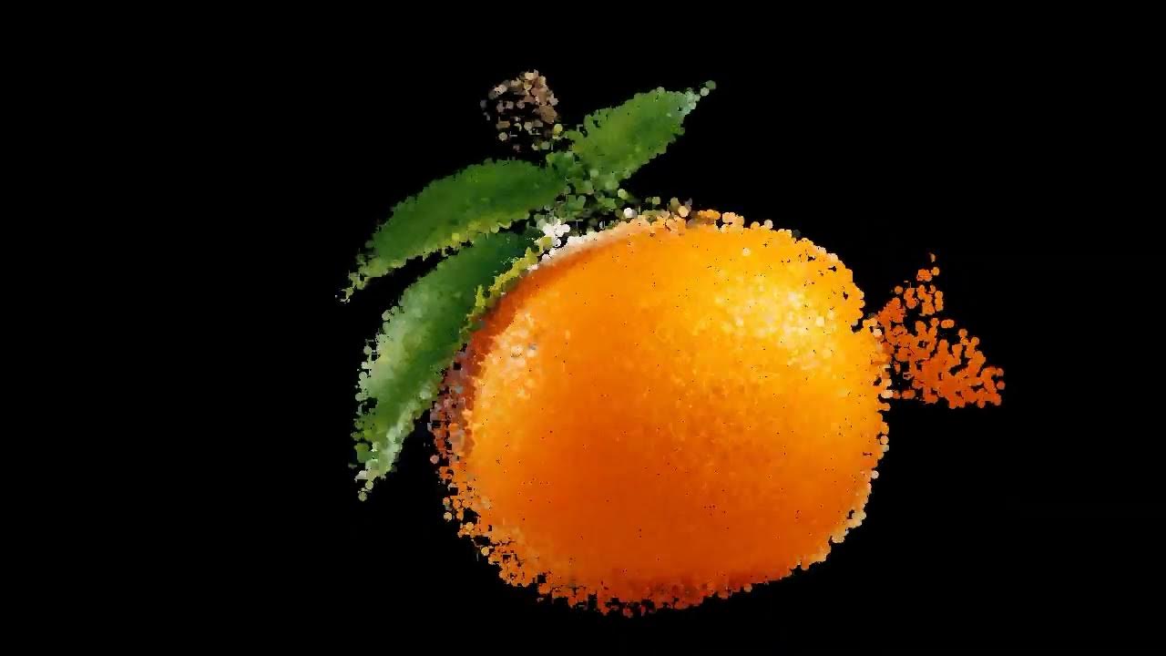 Audio Reactive Particle Orange - YouTube