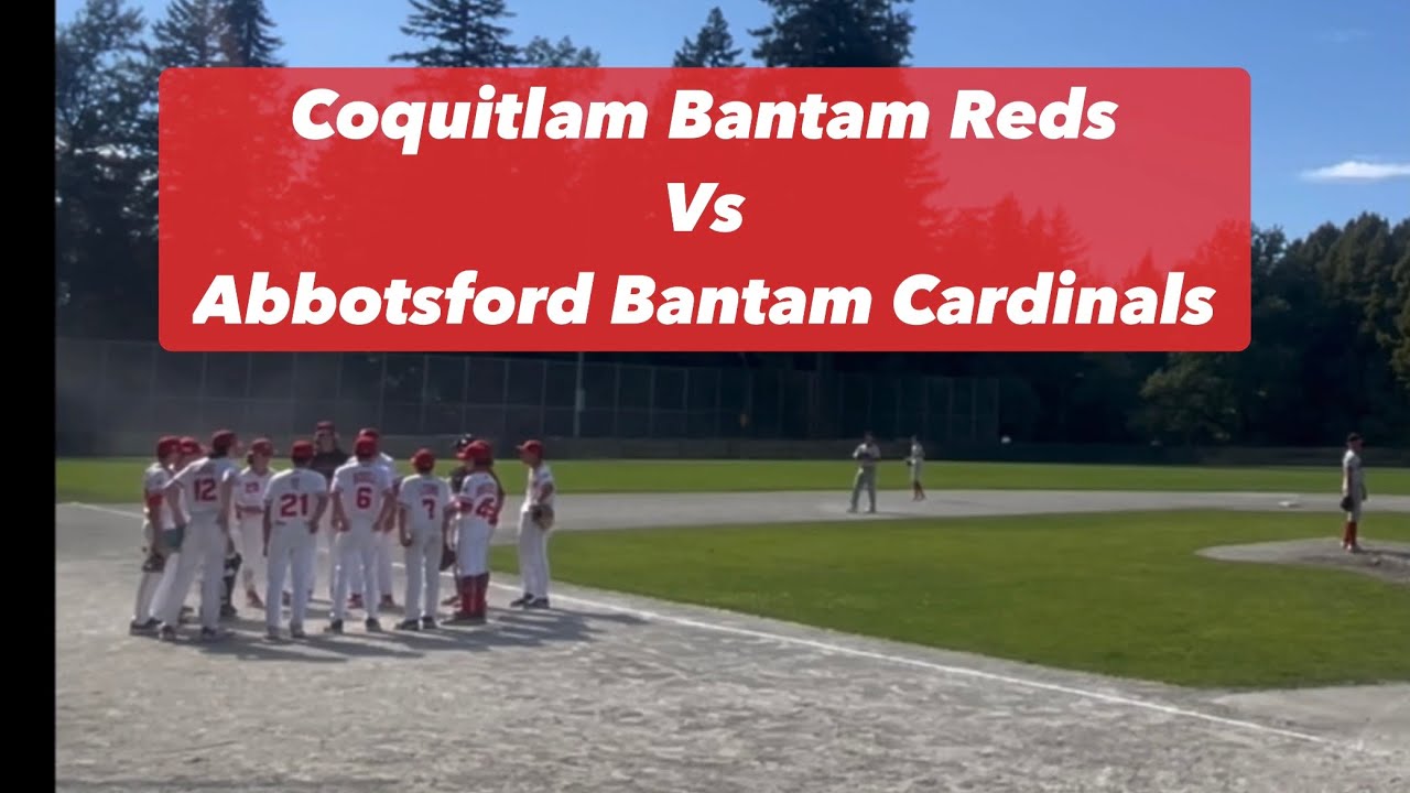 Coquitlam Bantam Reds highlights Vs Abbotsford Cardinals, doubleheader ...