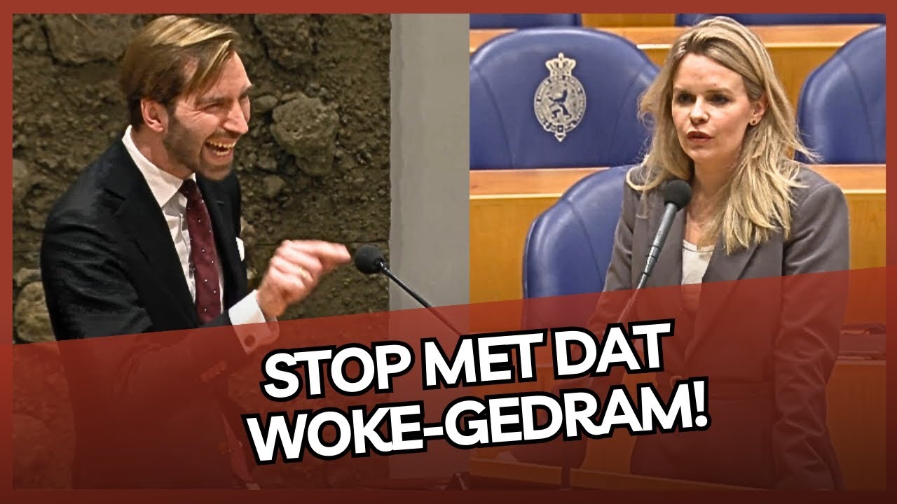 PVV'er Joeri Pool maakt D66 WOEST met kritiek op woke-gedram! - YouTube