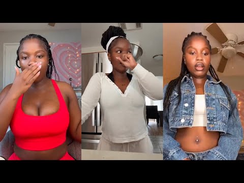 Girl burps on live