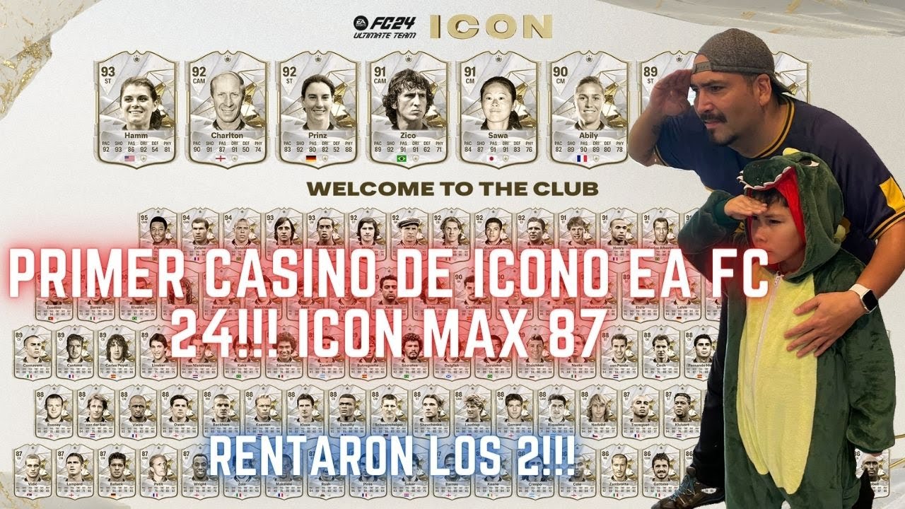 VALE LA PENA EL PACK DE ICONO 87 MAX? 😲 EA FC 24 NOS RENTARON LOS 2 ...