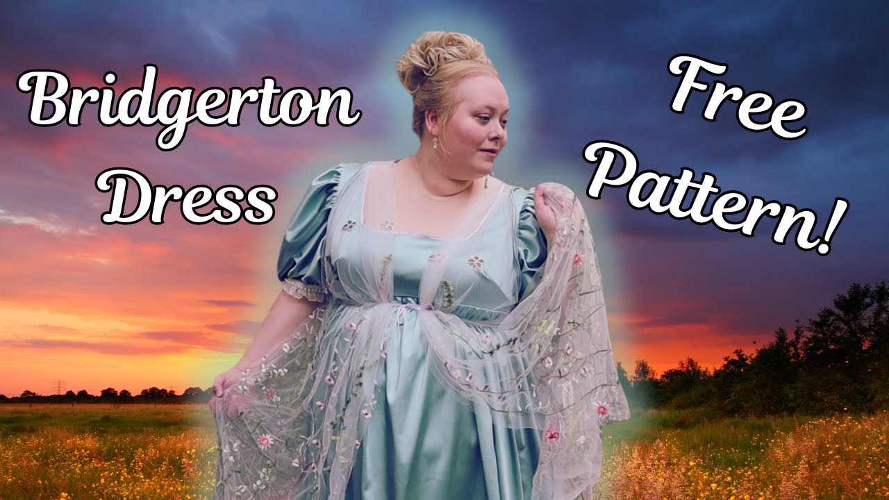 I Made The Bridgerton Dress for Season 3! Free Mood Pattern - Plus Size ...