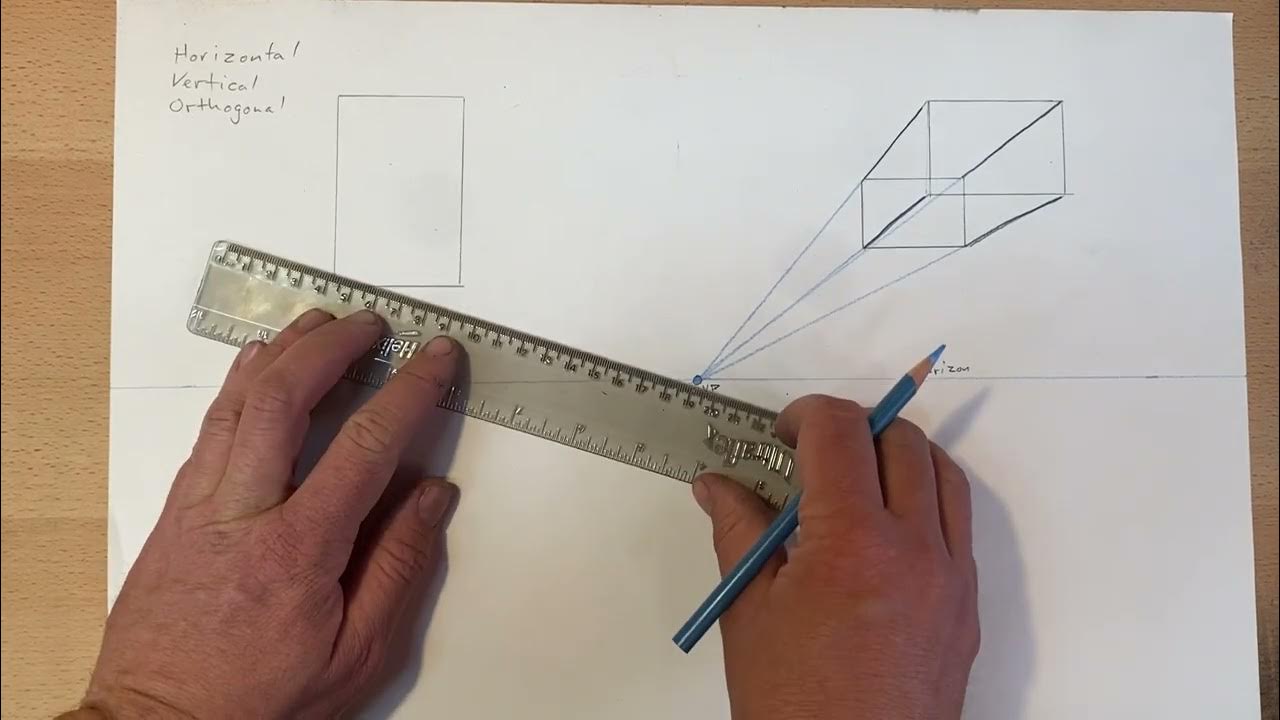 Mr. Sketchy 1 Point Perspective Boxes - YouTube