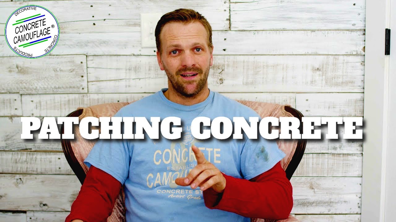 How To Fix Blemishes, Divots & Cracks When Acid Staining Concrete [Part ...