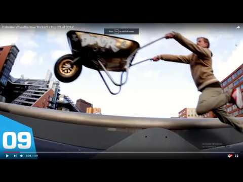 Extreme Wheelbarrow Tricks - YouTube