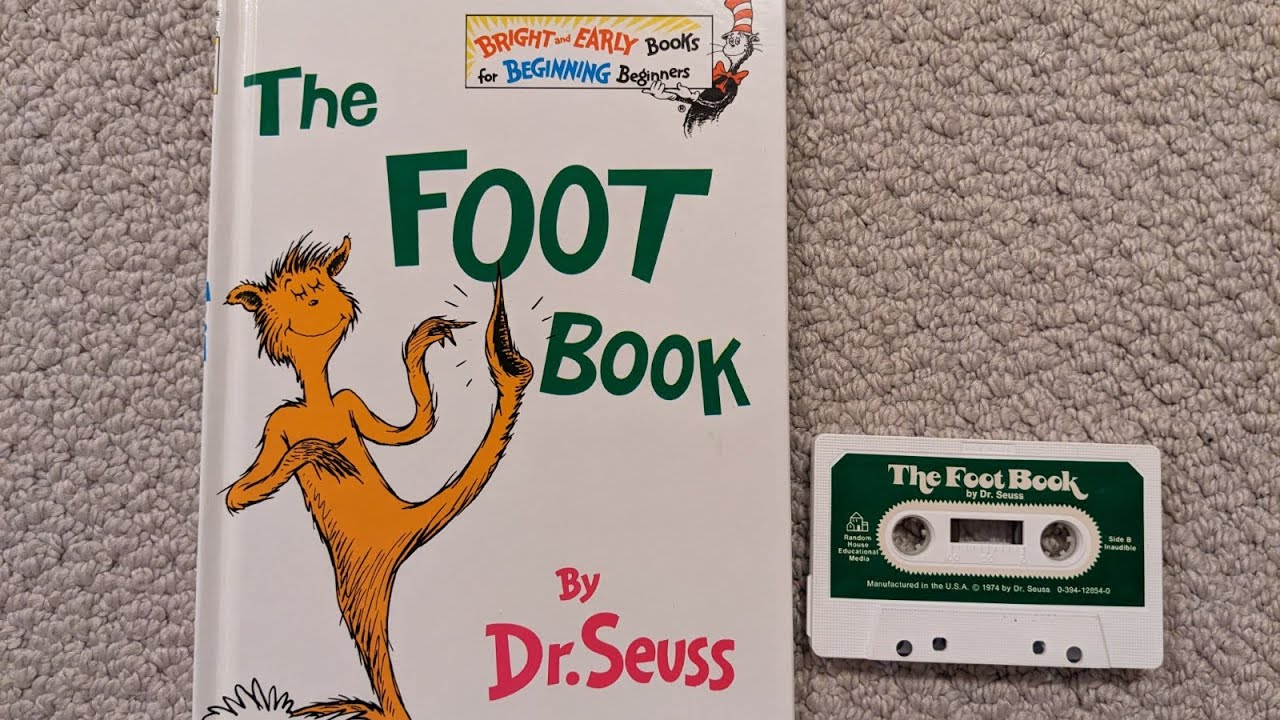 The Foot Book | Full Audiobook cassette - YouTube