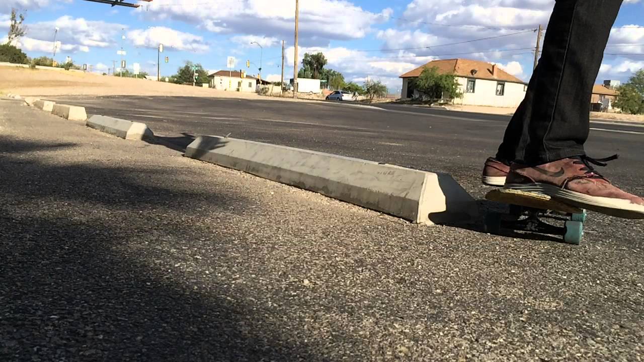 Boardslide A Curb. - YouTube