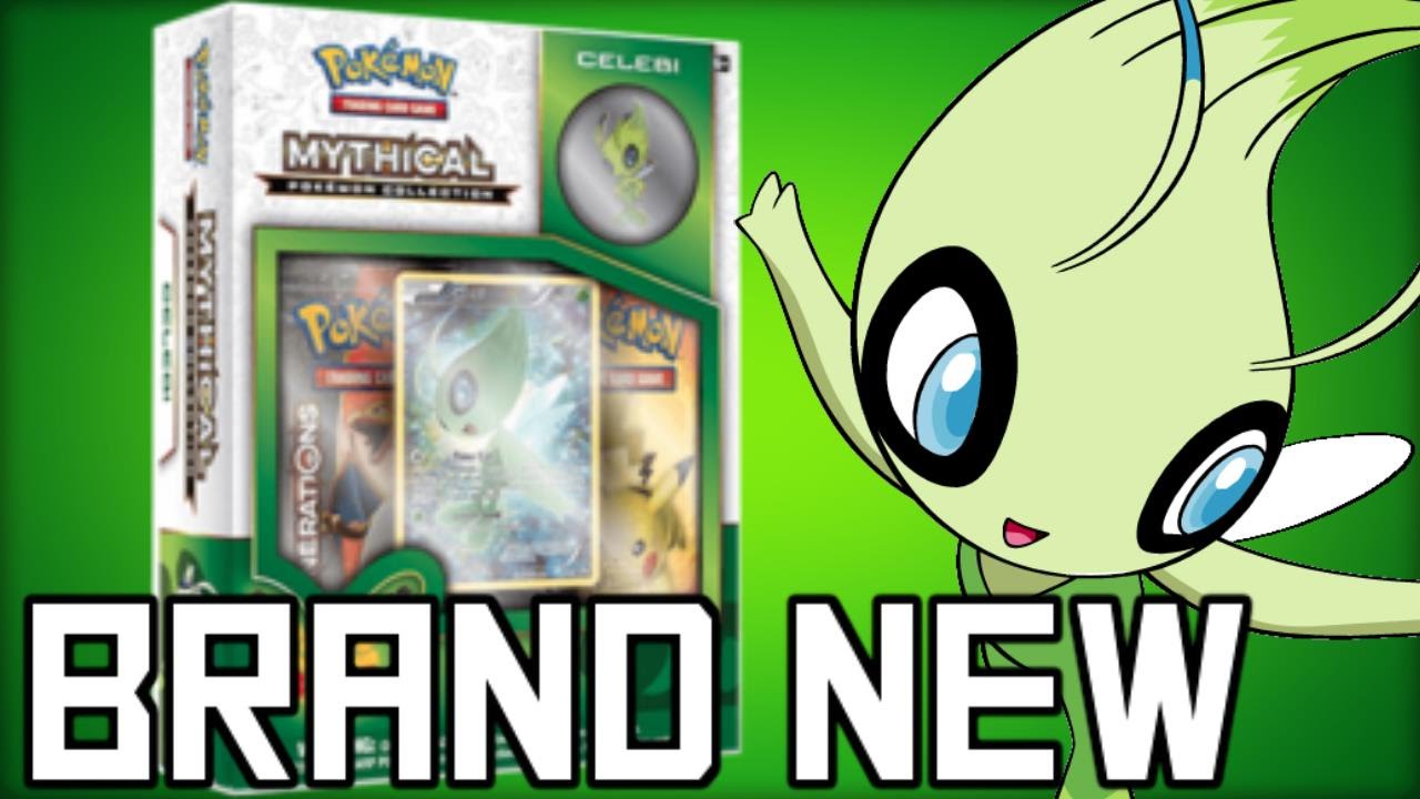 Mythical Celebi Collection Box Opening! Pokemon 20th Anniversary! - YouTube