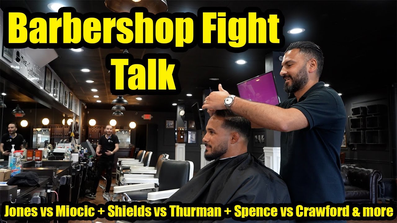 Barbershop Fight Talk : Boxing & MMA, Jones vs Stipe, Shields vs ...