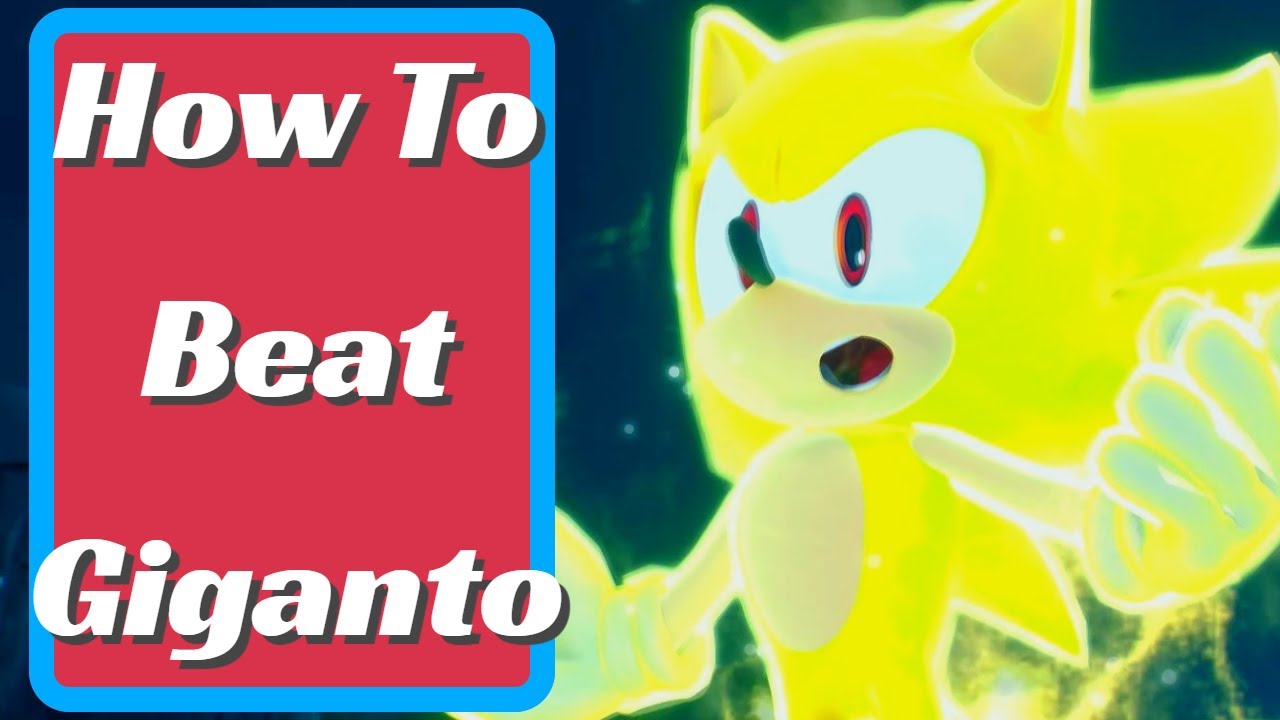 How To Beat Giganto in Sonic Frontiers - YouTube