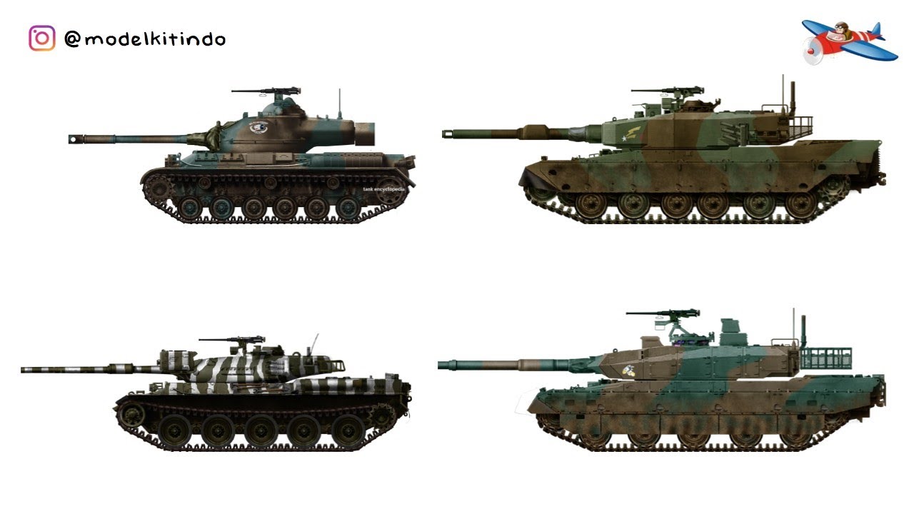 Tank Tempur Utama (Main Battle Tank) Buatan Jepang dari Masa ke Masa ...