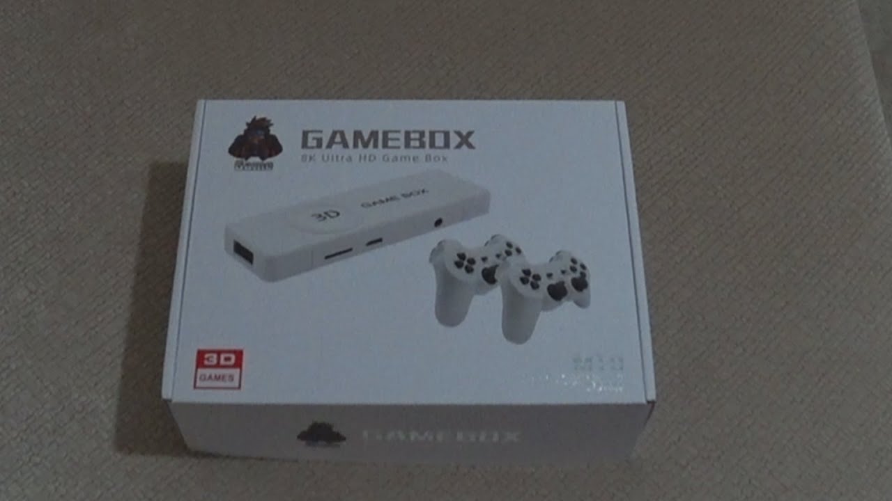 игровой стикер GAME BOX M10 - YouTube