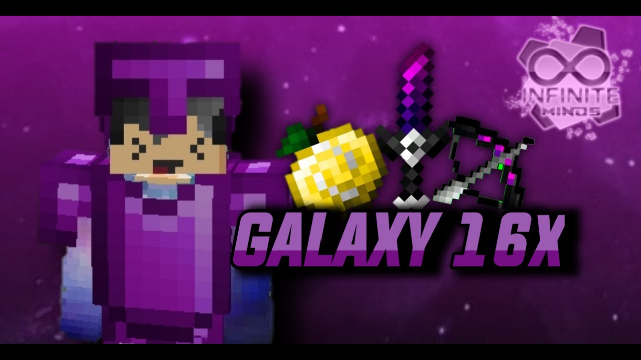 GALAXY PVP Texture Pack [x16] MCPE - YouTube