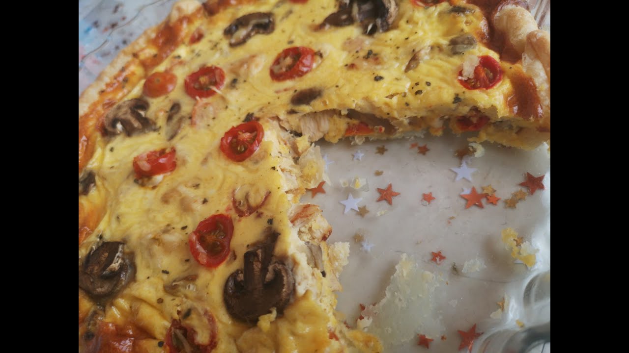 QUICHE DE POLLO DELICIOSA!!! - YouTube