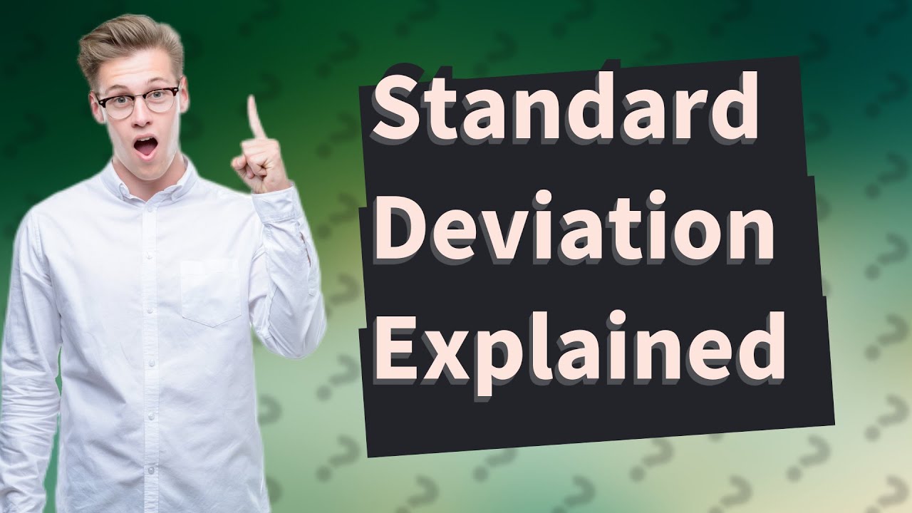 Can Standard Deviation Be Any Value YouTube Can Standard Deviation Be Any Value YouTube