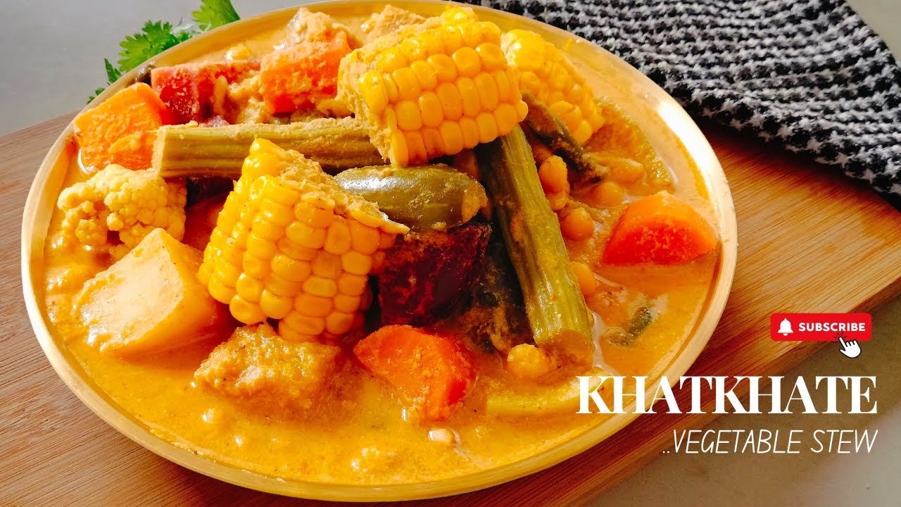Khatkhate: The Ultimate Mixed Vegetable Stew 🥬| Shravan Special ...