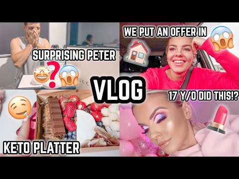 WEEKLY VLOG 🎥 WE PUT AN OFFER ON A HOUSE  😱🏠  SURPRISING PETER WITH GUCCI 🤑  JAZ HAND