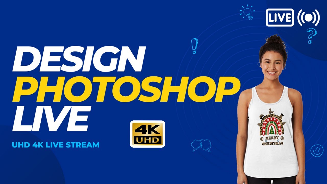 Live Stream | Design | Photoshop | Silence Hut - YouTube