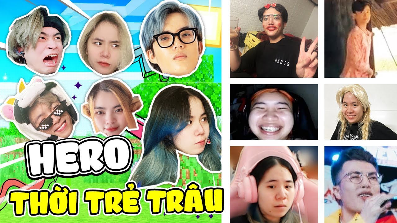 Kairon Troll Hero Team Bằng Căn Hầm Ảnh Bựa Thời Trẻ Trâu Trong ...