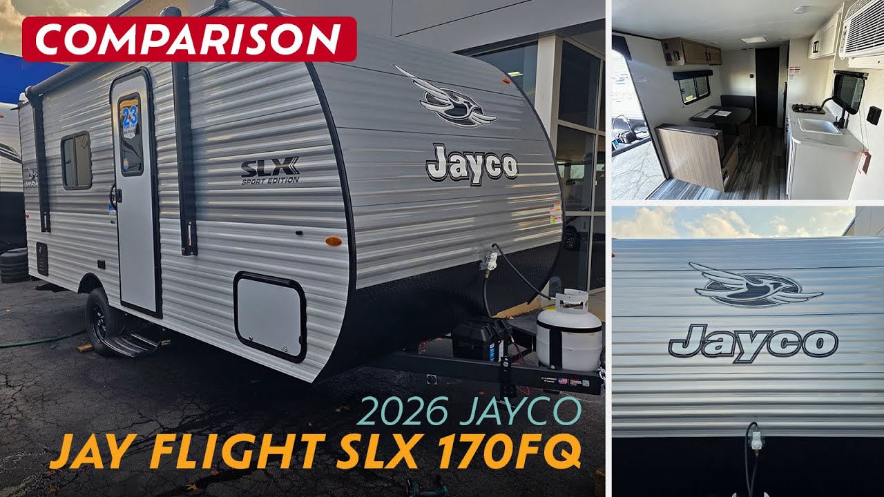 2026 Jayco Jay Flight SLX 170FQ vs 175FQ (Fiberglass) – Best ...