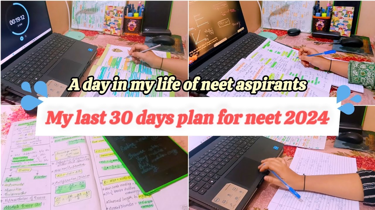 A day in my life of neet aspirants#Study vlog #neet aspirants#30 days ...