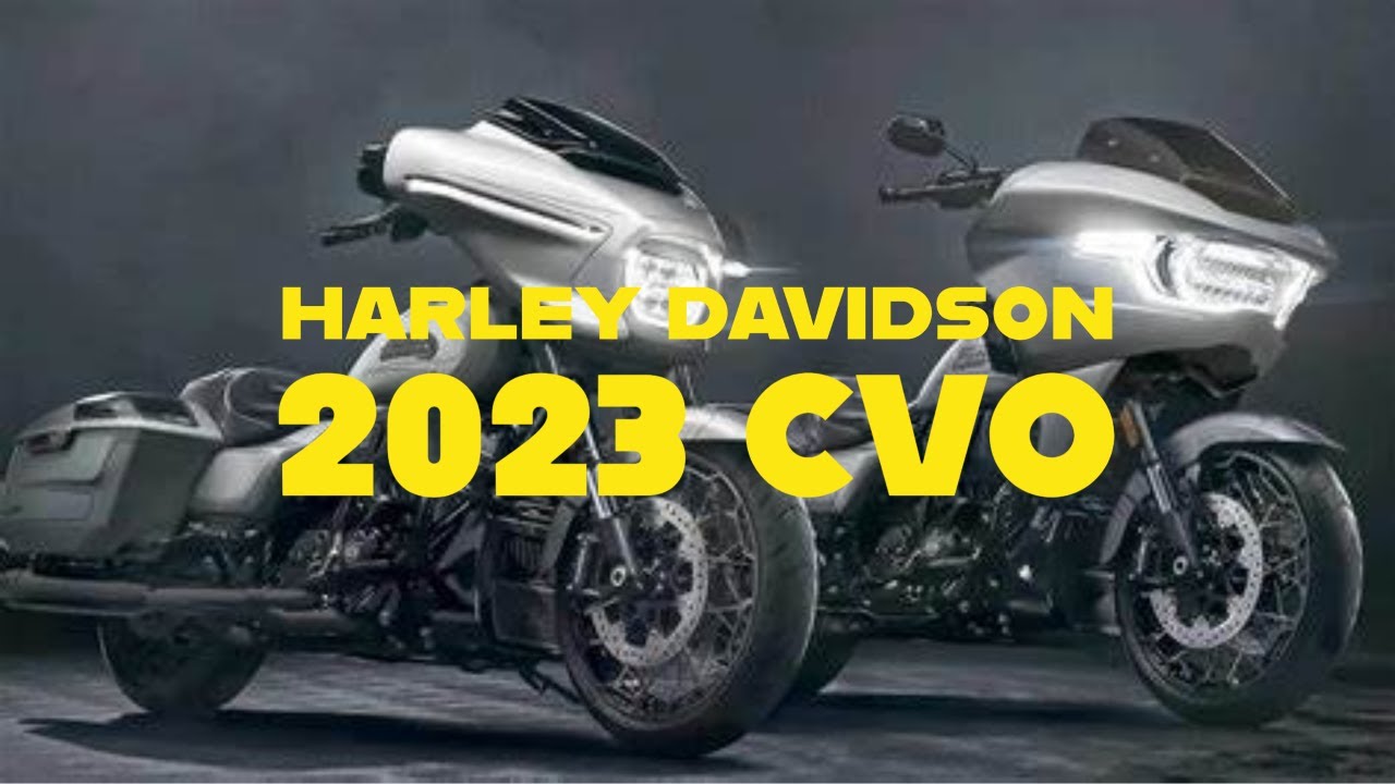 2023 Harley CVO redesign & NEW motorcycle COVER - YouTube