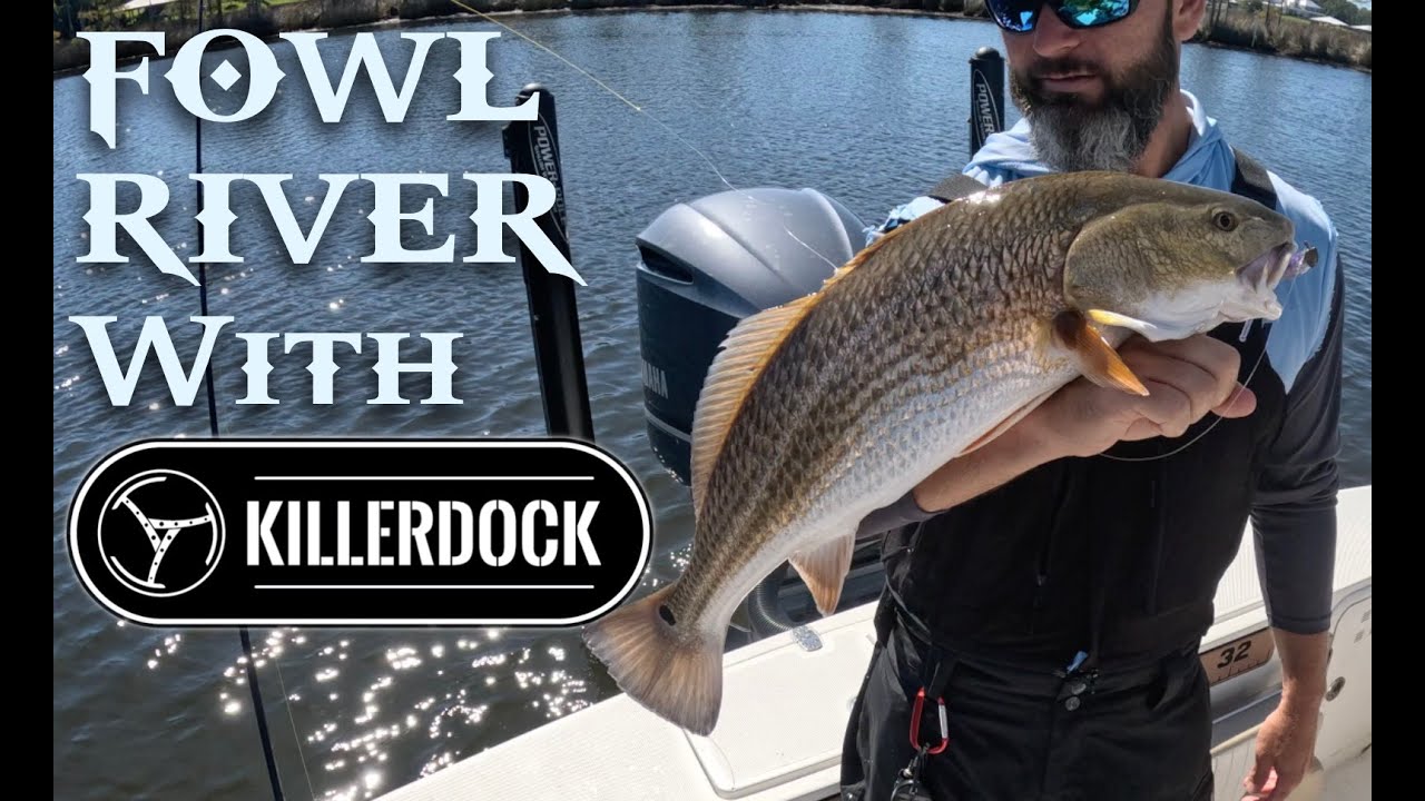 Fishing Fowl River (with KillerDock) - YouTube