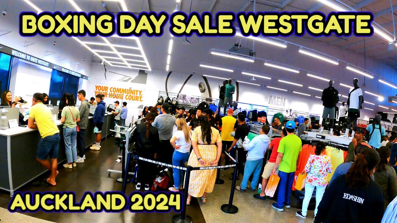 Boxing Day Sale Westgate Auckland 2024. NIKE - PUMA - UNDER ARMOUR ...