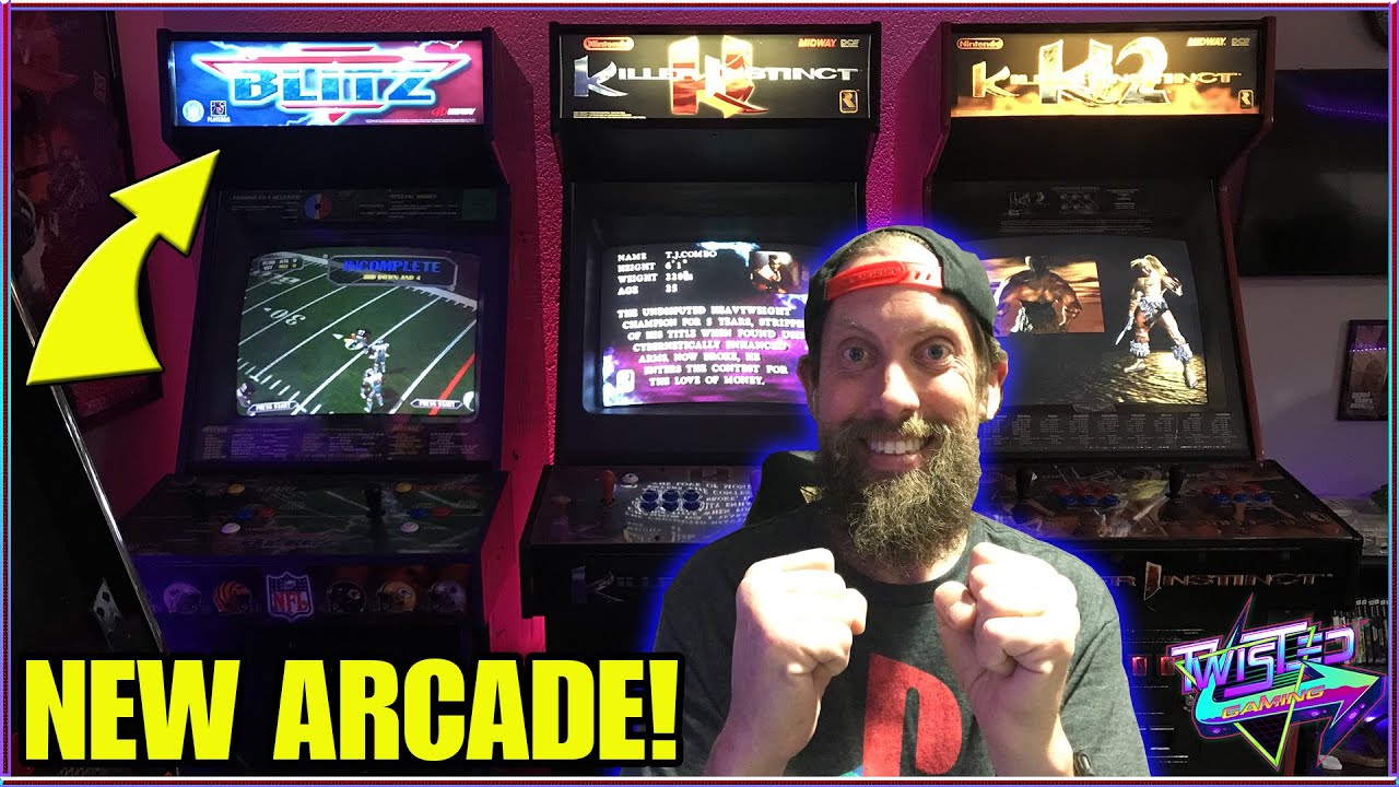 NFL Blitz Arcade added to my Game Room! Midway Games! Gameplay! - YouTube