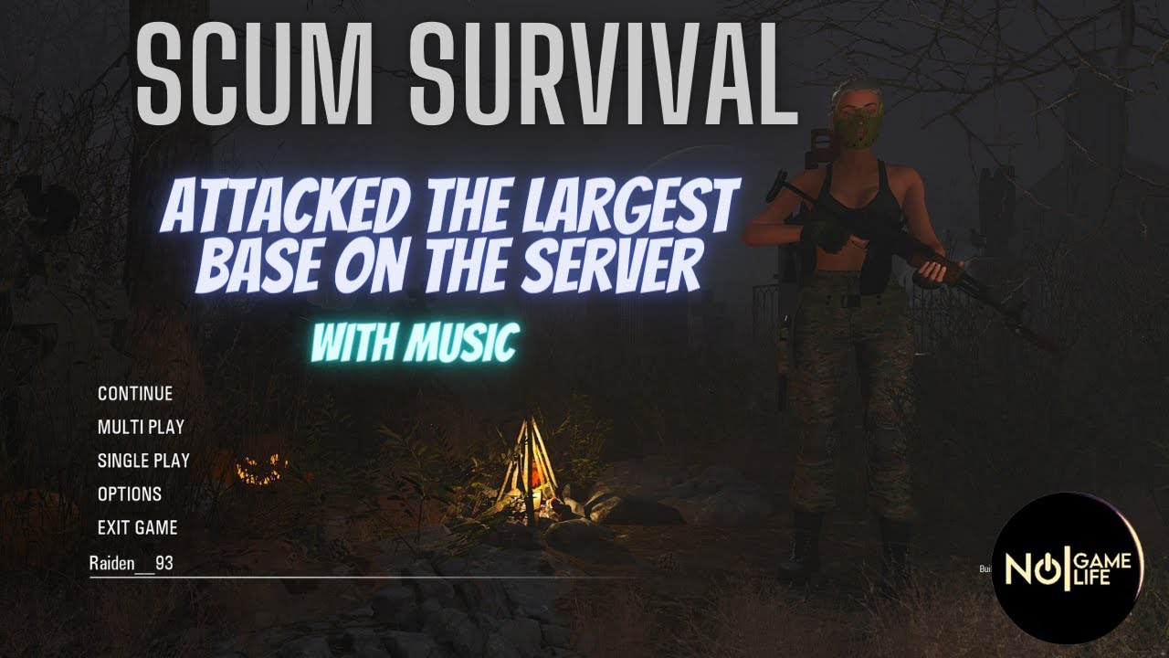 SCUM Survival - Epic Base RAID - Attacked the largest base on the ...