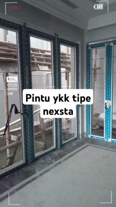 Pintu ykk tipe nexsta #jangkauanluas #rumahminimalis #aluminiumberkualitas - YouTube