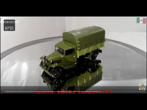 Norev 1942 Citroen U23 Truck Militar China 1/87 - YouTube