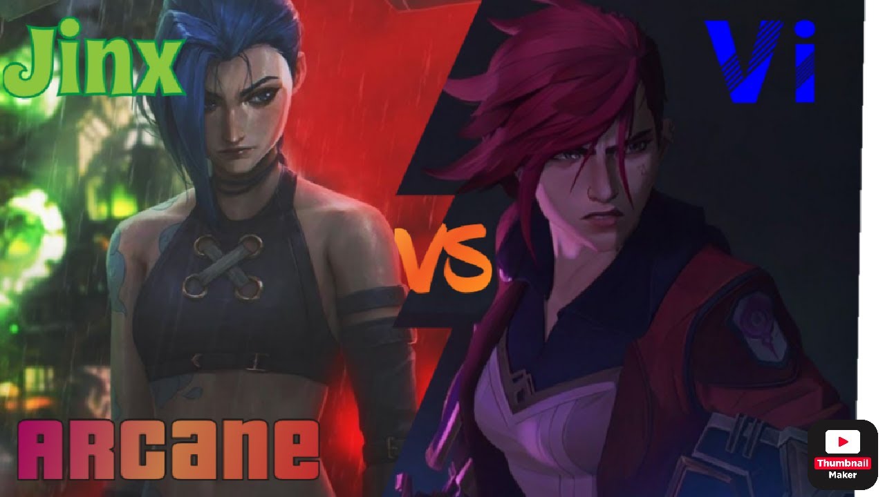 Arcane Vi vs Jinx after Vander death - YouTube