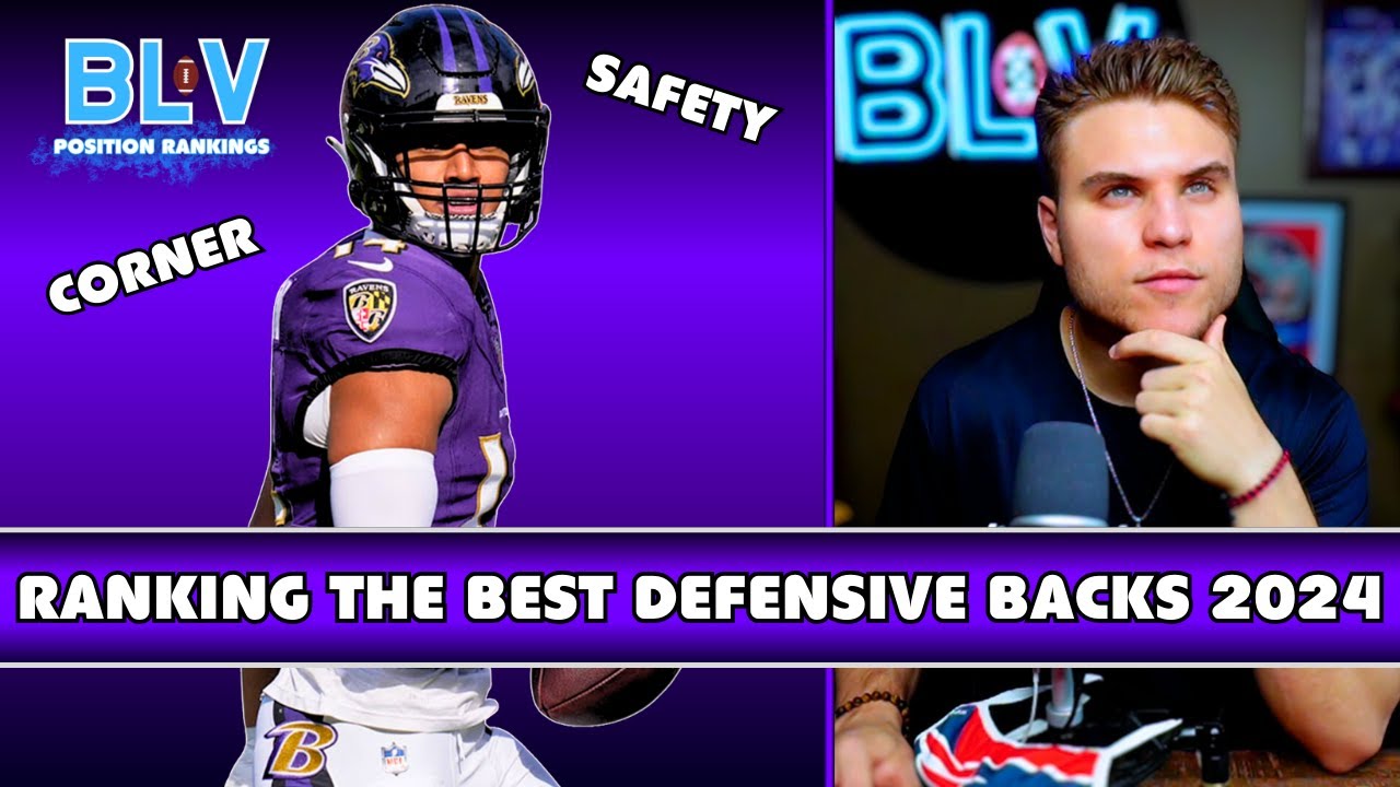 Ranking the Top 32 Defensive Backs In The NFL 2024 - YouTube