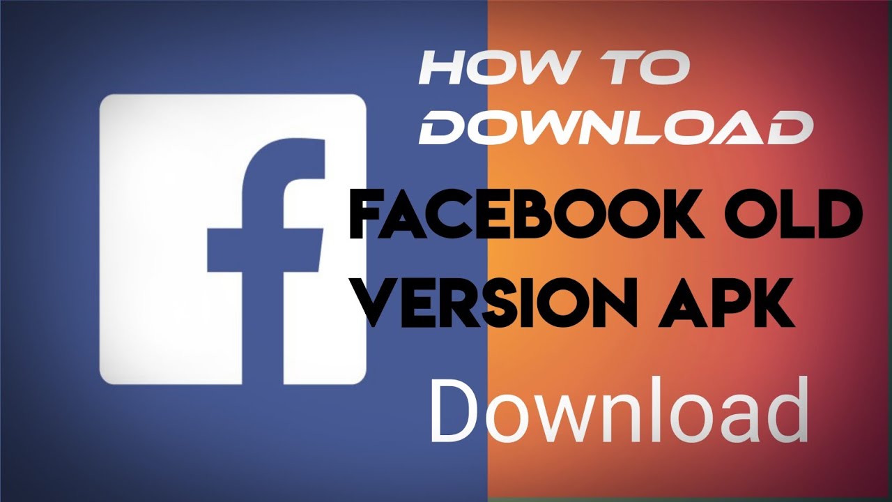 Facebook old version apk kese download karen!!How to download facebook ...