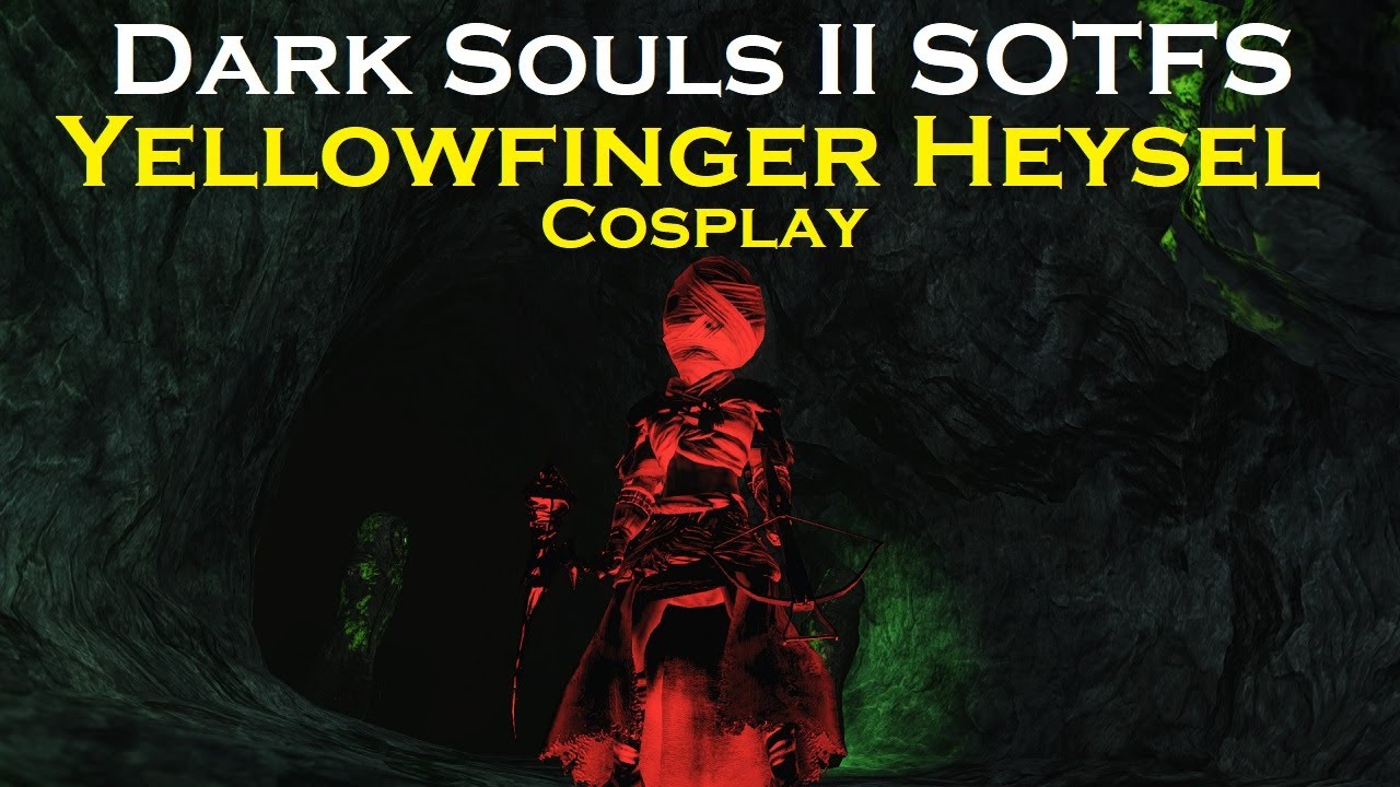 Dark Souls II SOTFS Yellowfinger Heysel cosplay - YouTube